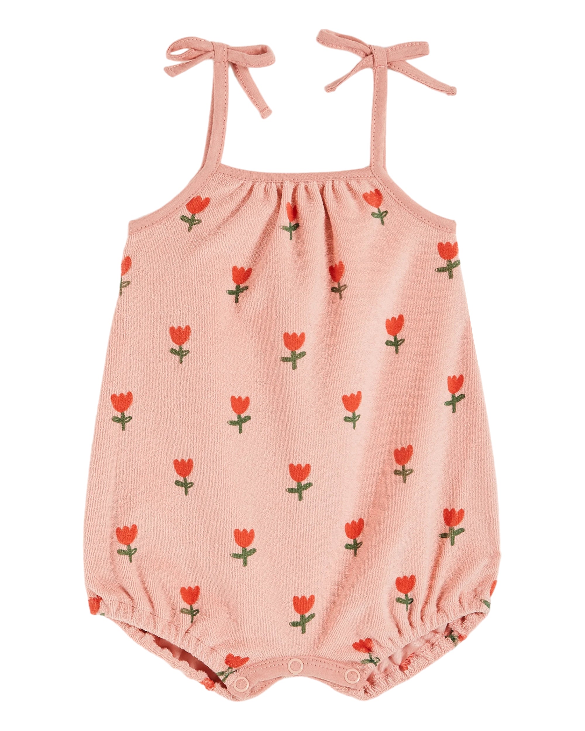 Emile et Ida Baby Girl’s Overall – Tulipe Blossom | Soft & Floral ...