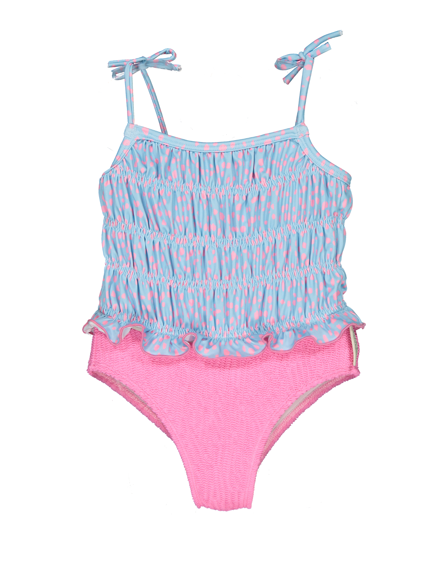 Paper Boat Bikini - Pink Dots Frilled | Cute & Comfy Girls’ Swimwear ...