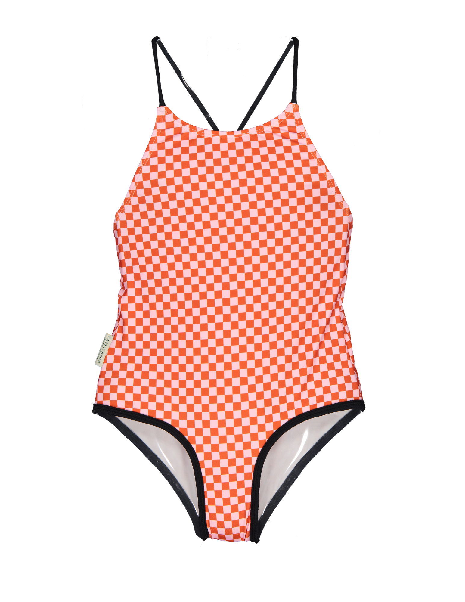 Paper Boat Swimsuit - Squares | Trendy & Comfortable Girls’ Swimwear ...