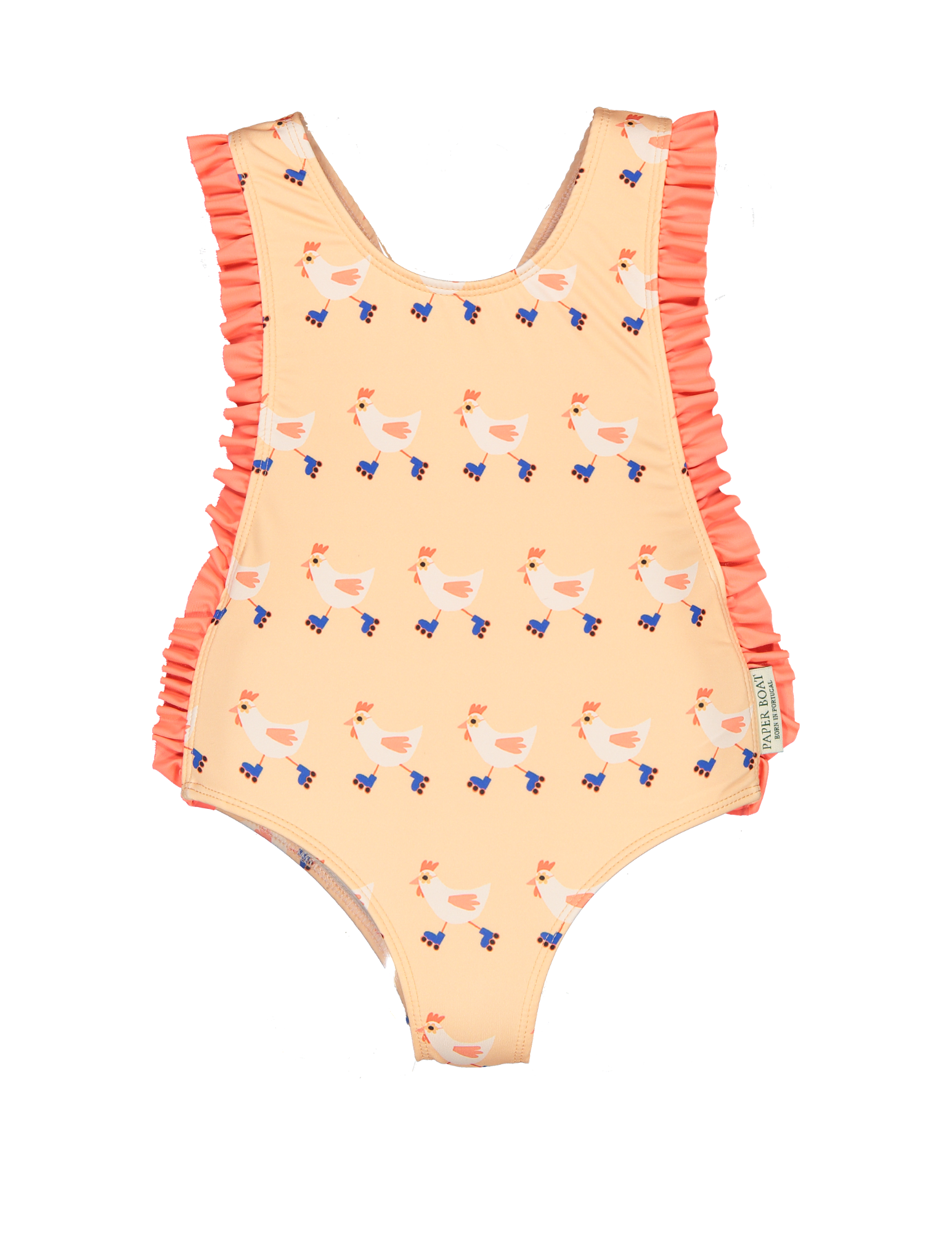 Paper Boat Swimsuit Cool Chicken – Fun & Stylish Kids Swimwear – birds ...
