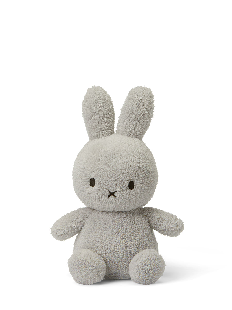 Miffy Sitting Terry Light Grey | Soft Plush Bunny by Bon Ton Toys ...